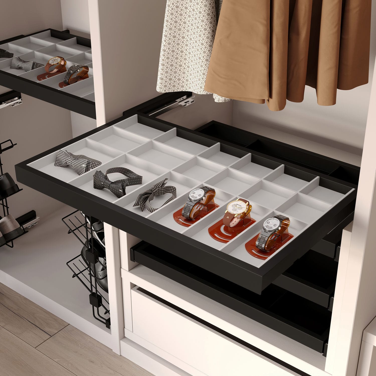 Gaveta para ambiente interno - 7028854 - Emuca SA - em madeira / em ...