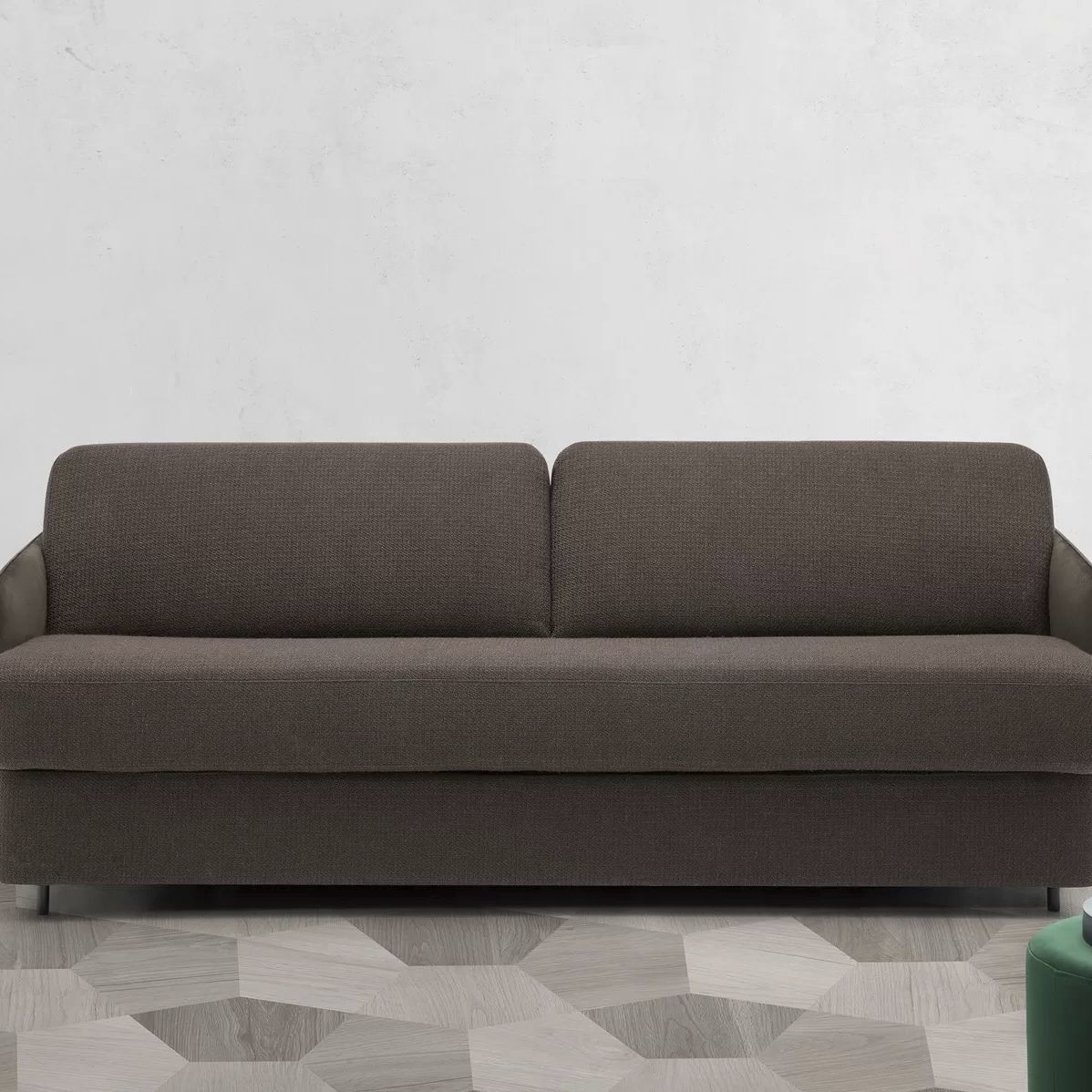 Sofá cama - ABRA - TM Leader Contract - contemporâneo / em tecido / com ...