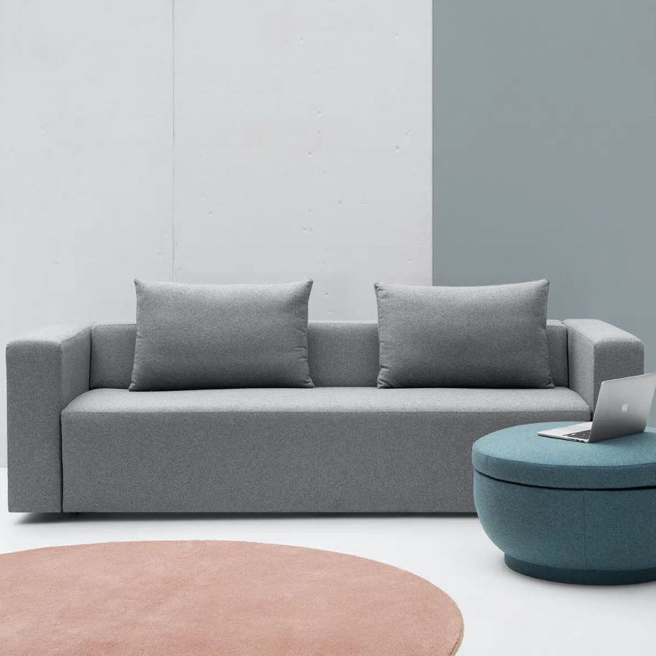 Sofá cama - PILLOW - TM Leader Contract - compacto / contemporâneo / em tecido