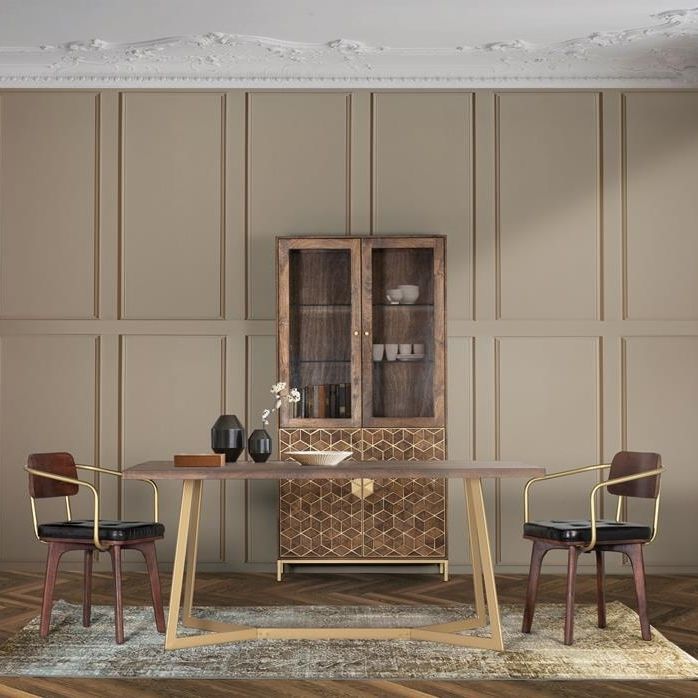 Mesa de jantar contemporânea - 1469 - Giner y Colomer - em madeira ...