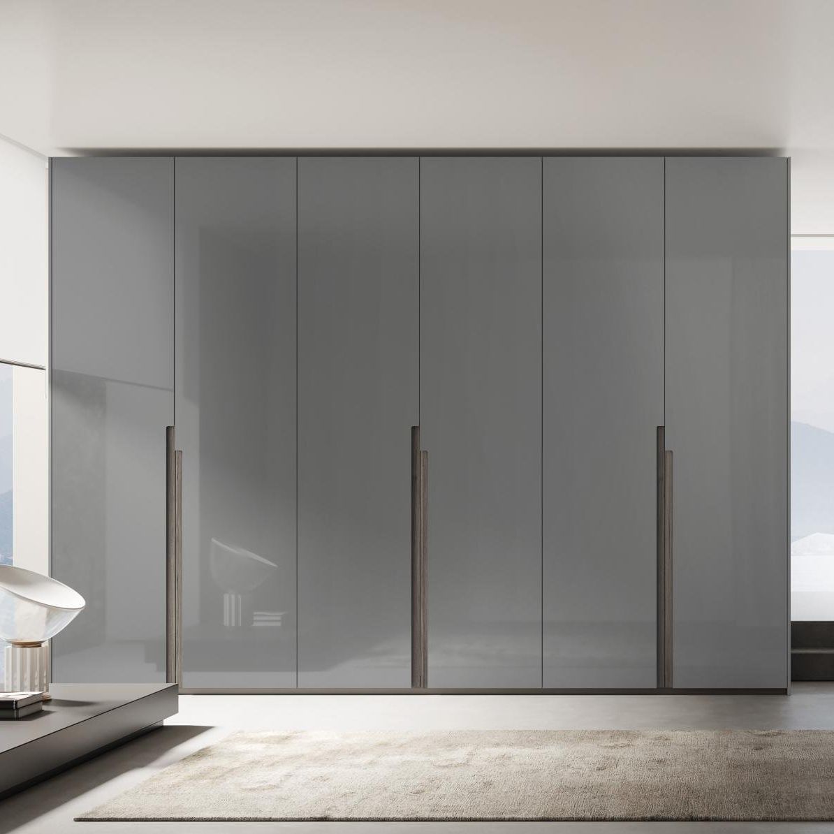 Guarda-roupa moderno - ANTA LISCIA MANIGLIA M60 - benedetti MOBILI - em ...