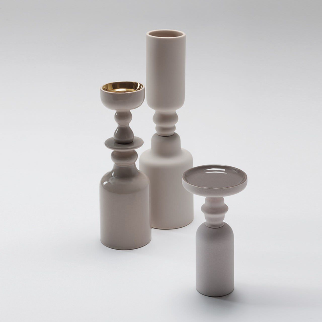 Vaso contemporâneo - ISSIMA 3 - BOSA - em cerâmica