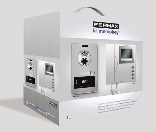 Kit de vídeo-porteiro metálico - 04887 - FERMAX ELECTRÓNICA - unidade ...