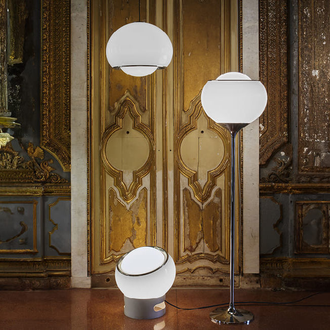 Pendente - CLAN - iGuzzini - de mesa / de piso / em vidro