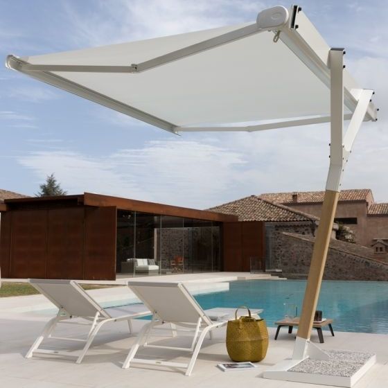 Ombrelone retangular - Salento - Unopiù - lateral / em tecido acrílico ...