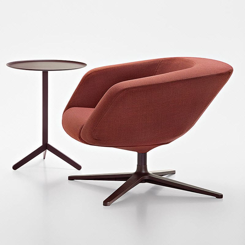 Poltrona contemporânea - DINO - MAXDESIGN - em couro sintético / em couro / em tecido