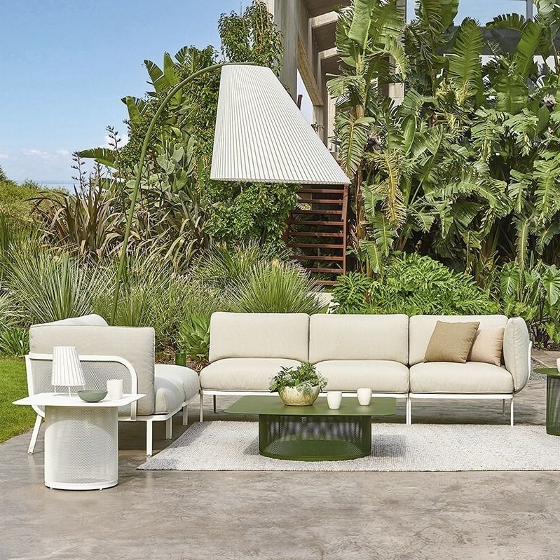 Sofá modular - Cabla - EMU - de canto / contemporâneo / para ambiente externo