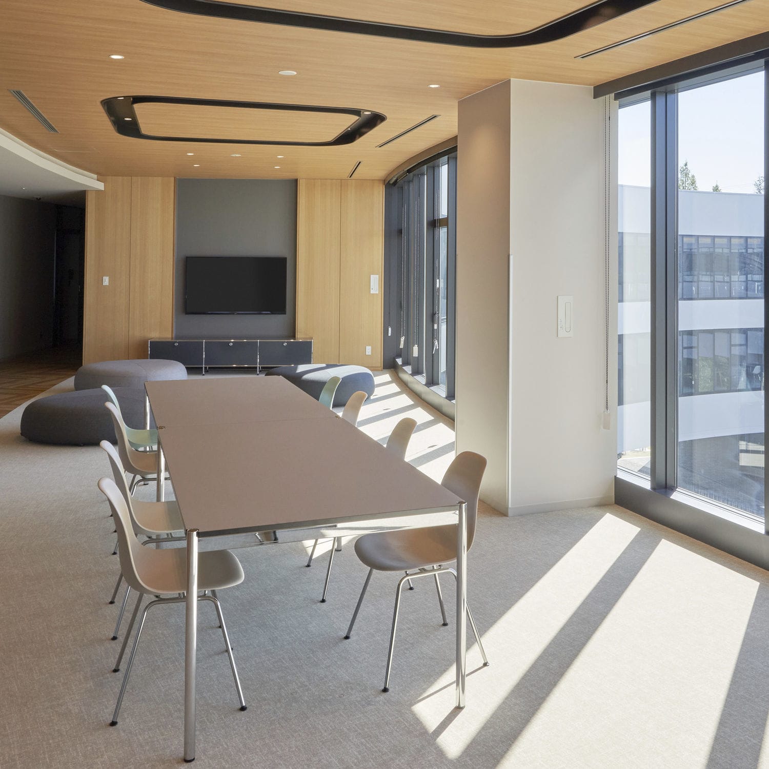 Mesa contemporânea - USM Haller - USM Modular Furniture - em MDF / com ...