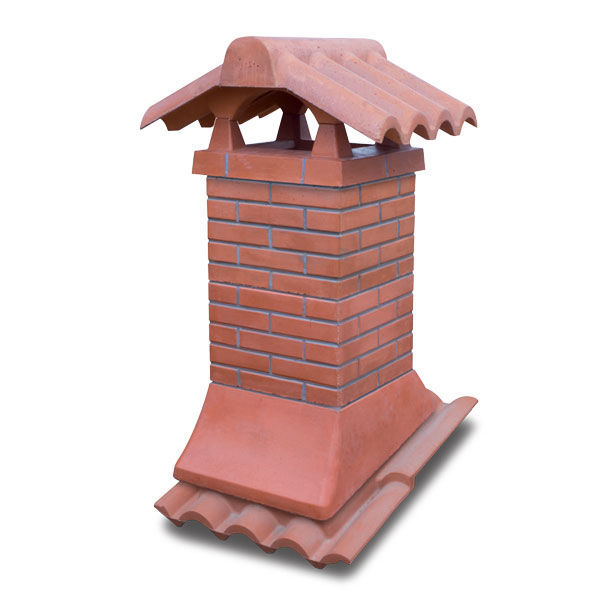 Chapéu de chaminé em terracota - Gruppo Industriale Tegolaia