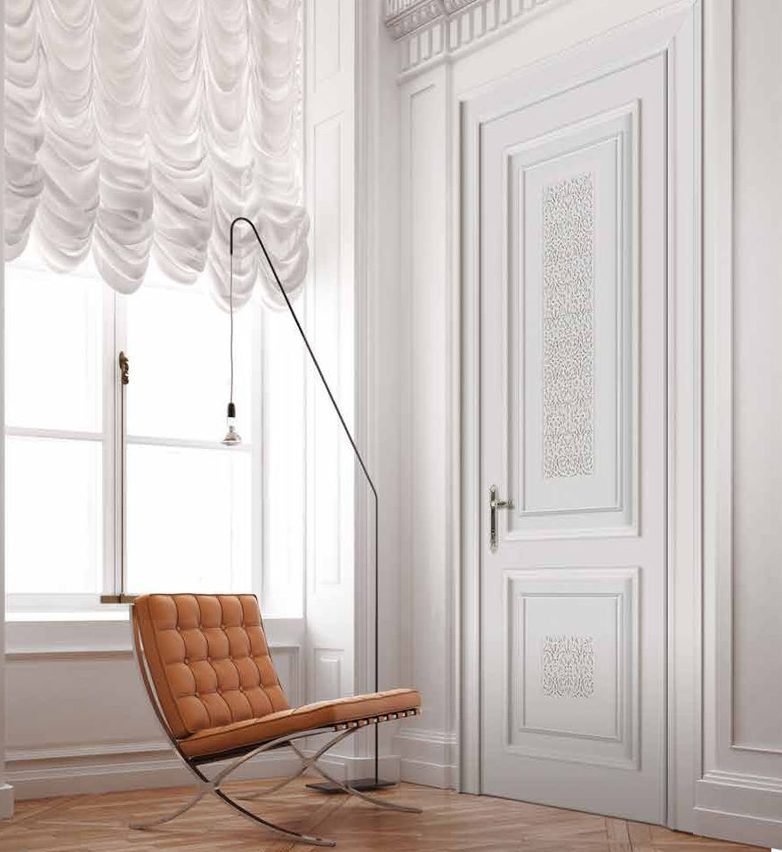 Porta interna - INTALIA LUISA - AGOPROFIL S.p.A - em madeira / de abrir ...