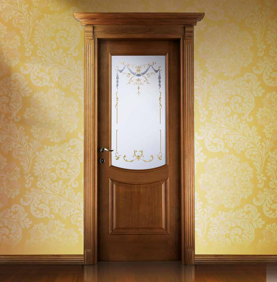 Porta interna - CLASSIC 120 - AGOPROFIL S.p.A - em madeira / de abrir ...