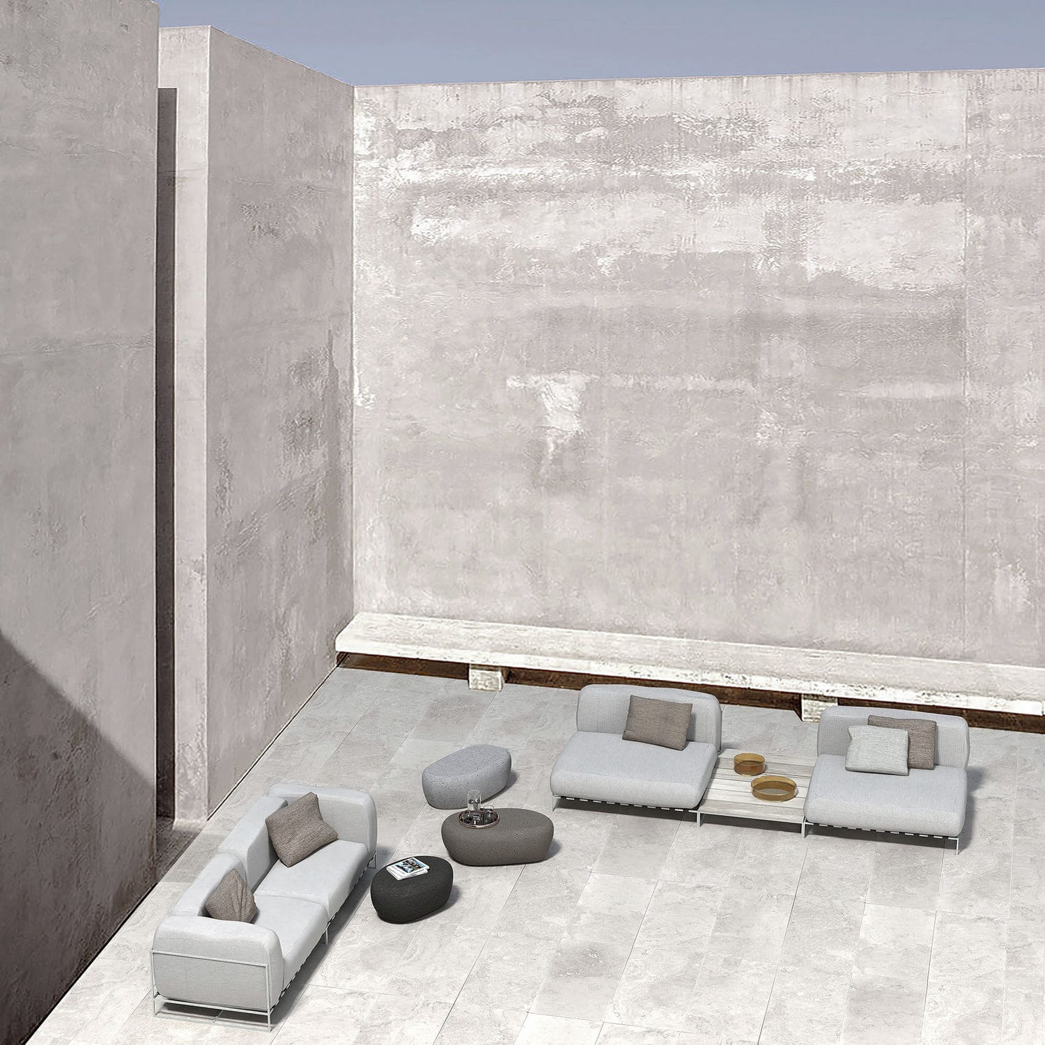 Sofá modular - KEPLER 22 - spHaus - contemporâneo / para ambiente ...