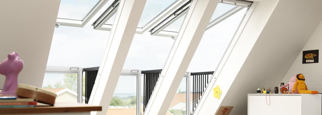 Janela-varanda projetante - VERRIERE BALCON CABRIO® - VELUX
