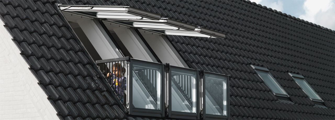 Janela-varanda projetante - VERRIERE BALCON CABRIO® - VELUX