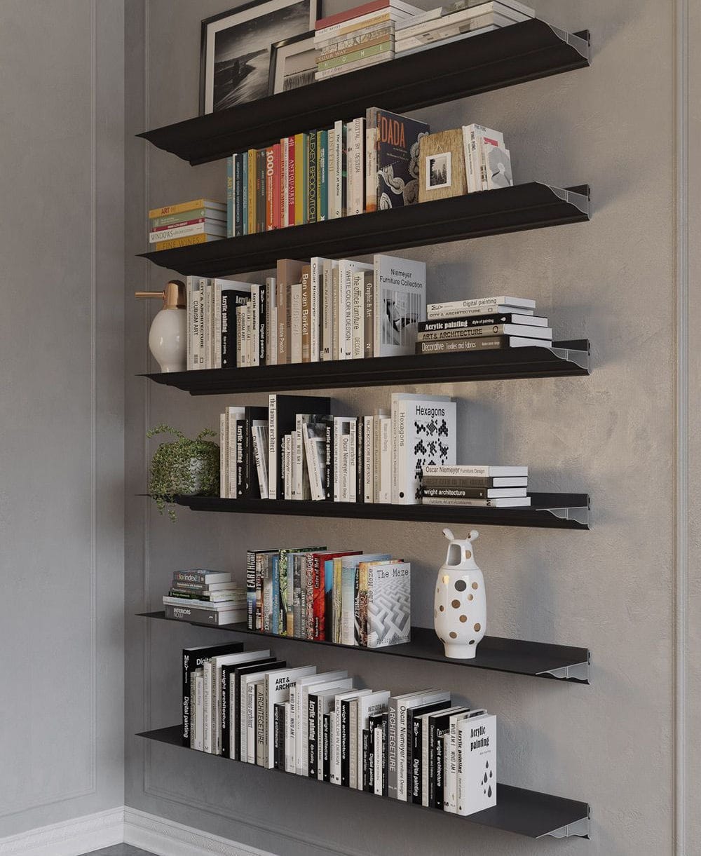 Estante de parede - CORNISA - BD Barcelona Design - contemporânea / em ...