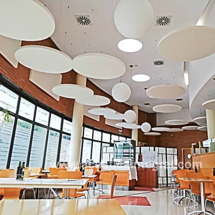 Painel acústico de parede - ACUSTIART-C - Acústica Integral - para teto ...