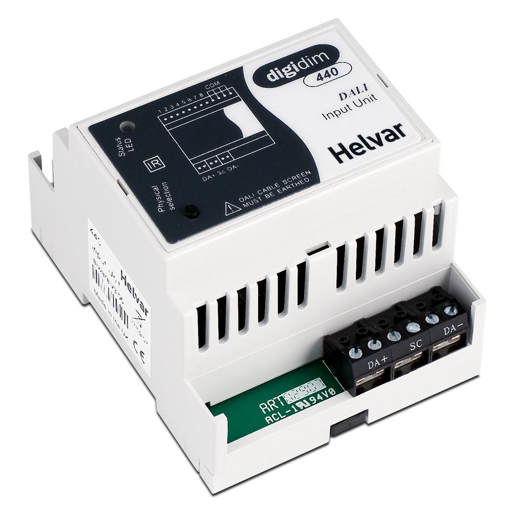 Módulo de interface em trilho DIN - 440/942/503 - HELVAR