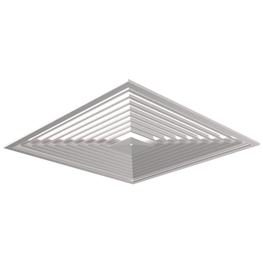 Difusor de ar de teto - ADQ - Systemair - quadrado