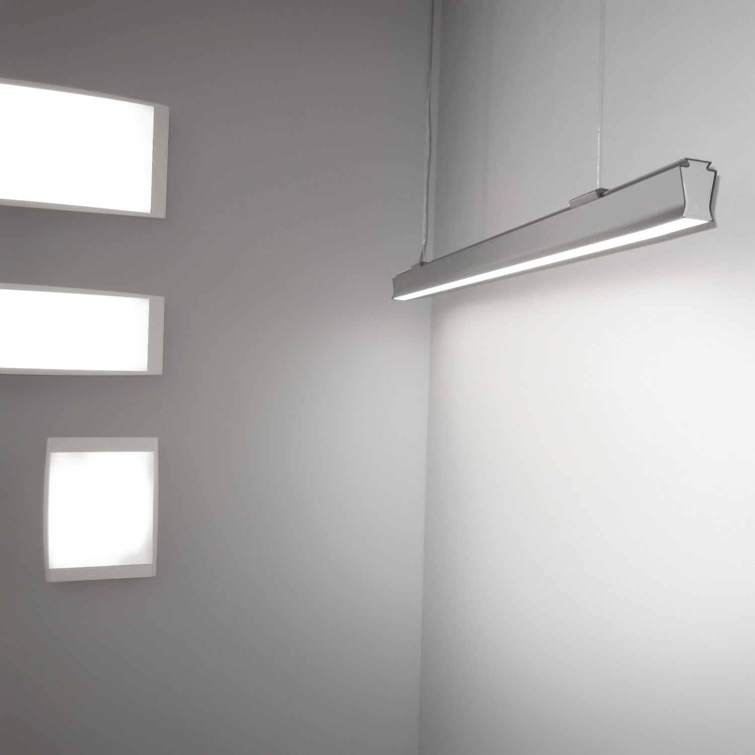 Luminária técnica pendente - BOMA - Ivela spa - de LED / linear / IP20