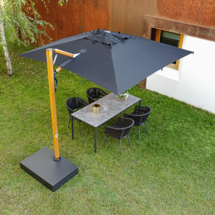 Ombrelone quadrado - ASTRO - DRIGANI SRL - retangular / lateral / em ...