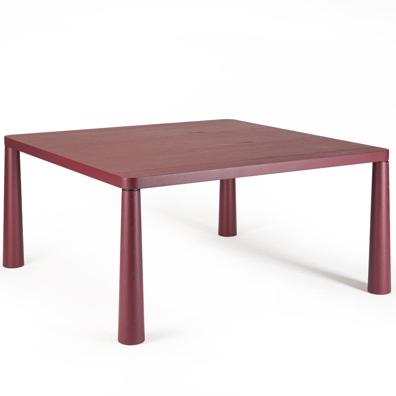 Mesa contemporânea - Tidone - Zanotta - em madeira / com base em ...