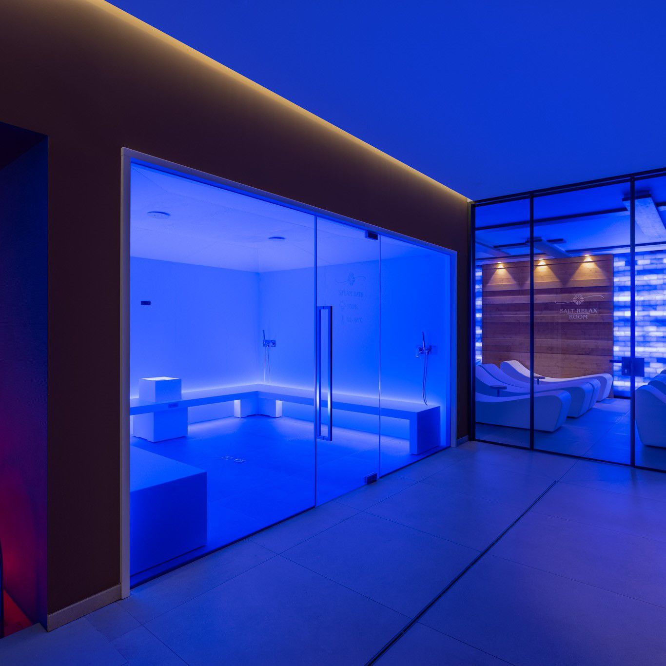 Banho de vapor turco - Myrtha Pools