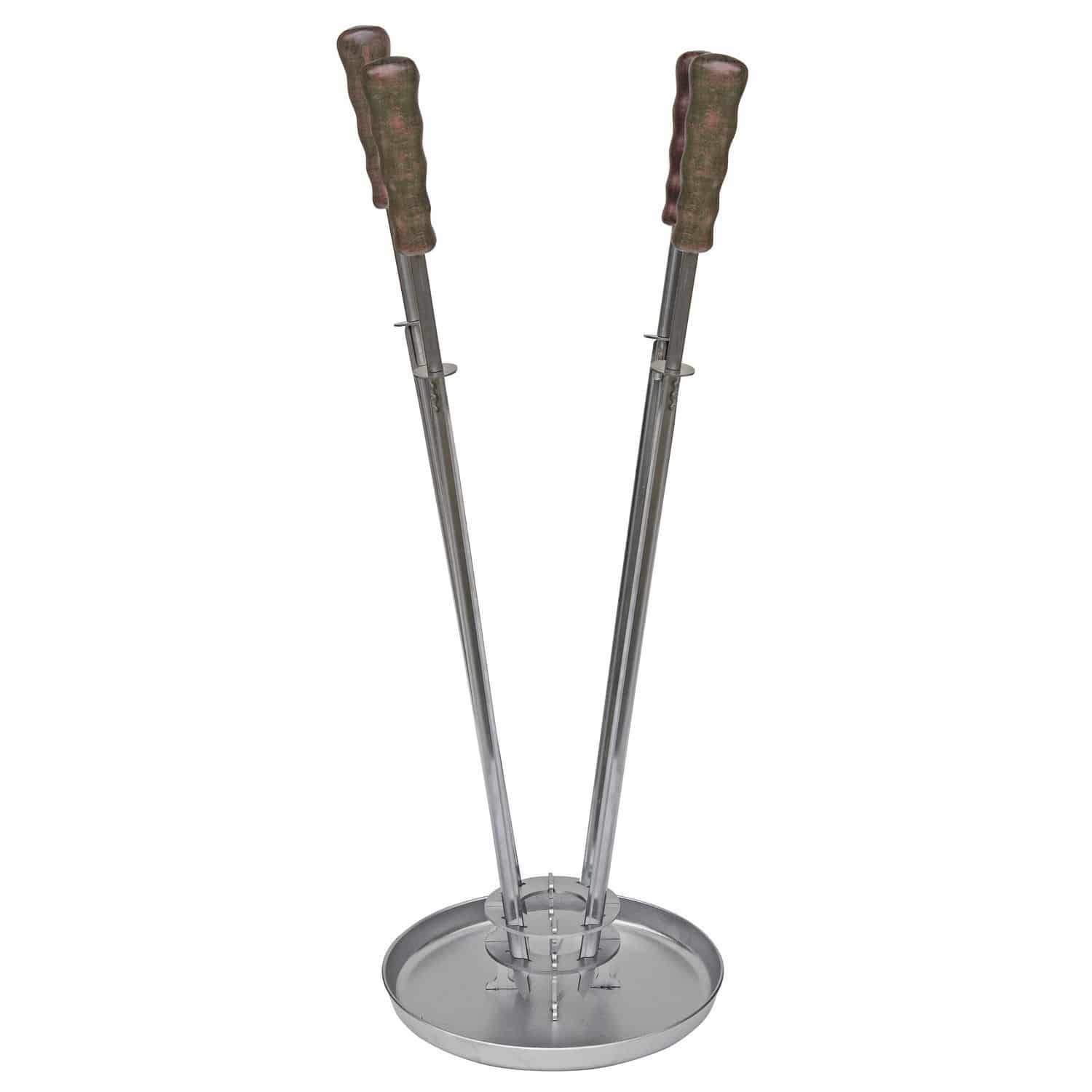 Suporte de mesa para espetinho em aço inoxidável - PORTA SPADE DA ...