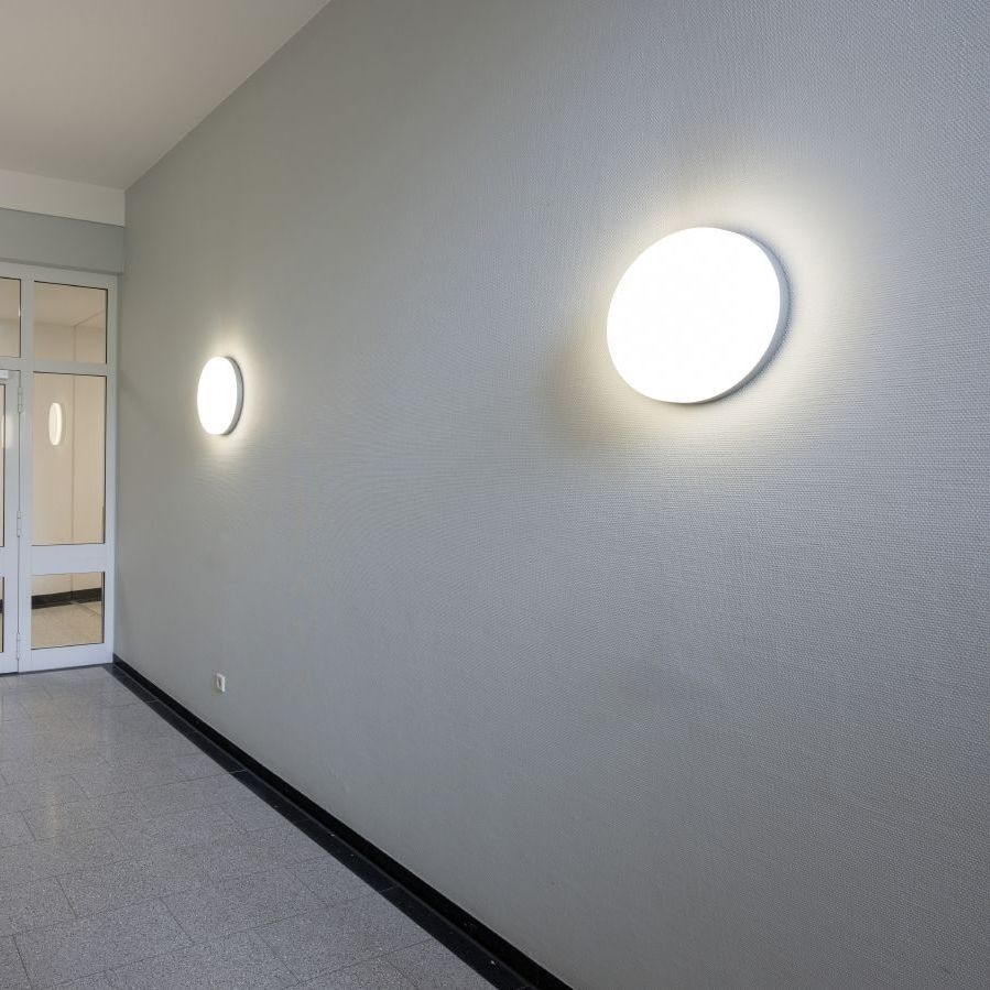 Luminária técnica saliente - FLAT SLIM DISC - RZB - de LED / redonda ...