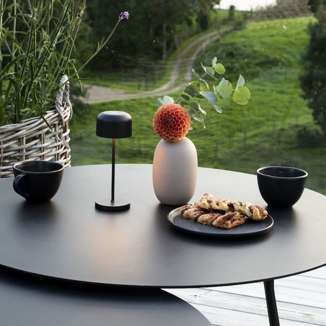 Luminária de mesa - LILLE MINI - Gnosjö Konstsmide - em alumínio ...