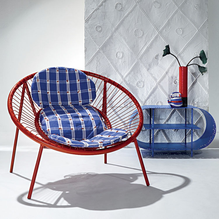 Cadeira contemporânea - DROP - Siru Lighting - metálica / com base metálica / da linha comercial