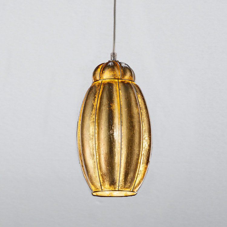 Pendente - FOGLIA ORO - Siru Lighting - em cristal / com folha de ouro ...