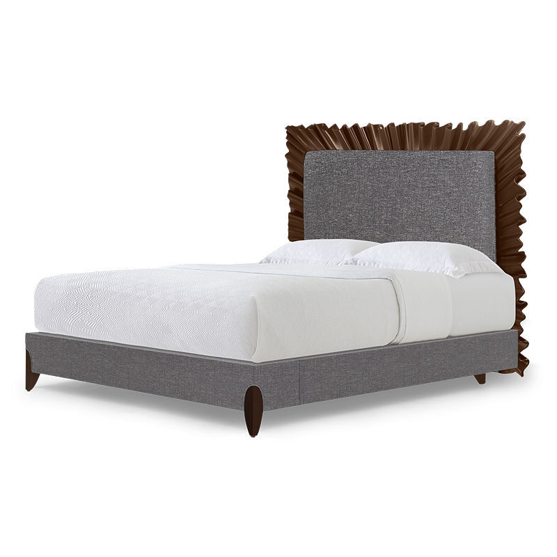 Cama king size - 20-0622 RUFFLE - Christopher Guy - queen size / clássica / estofada