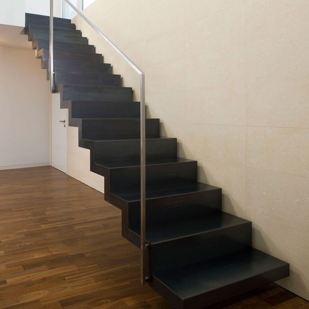 Escada reta - A 231 - METALL CONCEPT - com degraus em metal / com ...