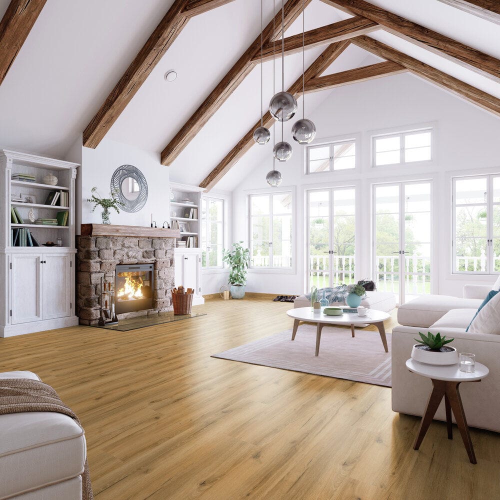 Piso estruturado - KALAHARI - tilo GmbH - em carvalho / vinílico ...