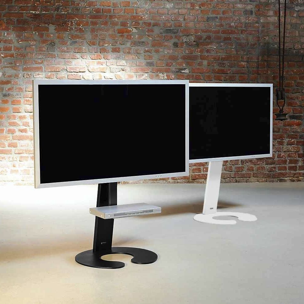 Suporte de piso para TV contemporâneo - OMEGA - wissmann raumobjekte ...