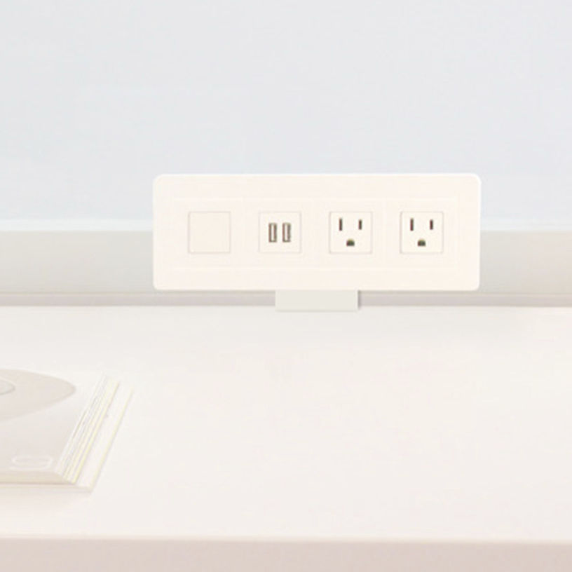 Tomada elétrica - Teknion - USB / múltipla / de parede