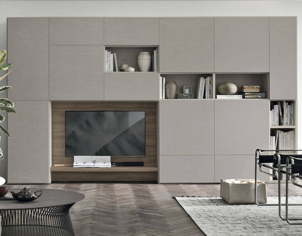 Móvel de parede contemporâneo para TV - Atlante UNIT_AT214 - TOMASELLA ...