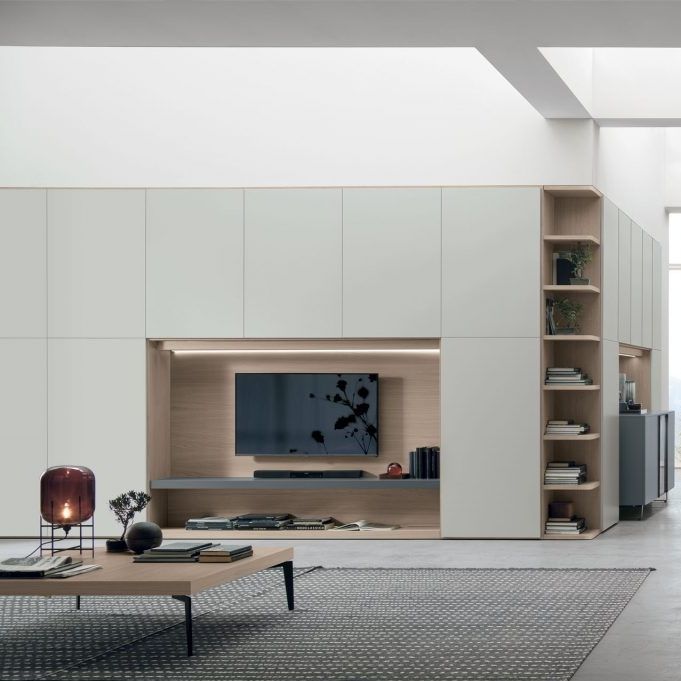 Móvel de parede contemporâneo para TV - Atlante UNIT_AT217 - TOMASELLA ...