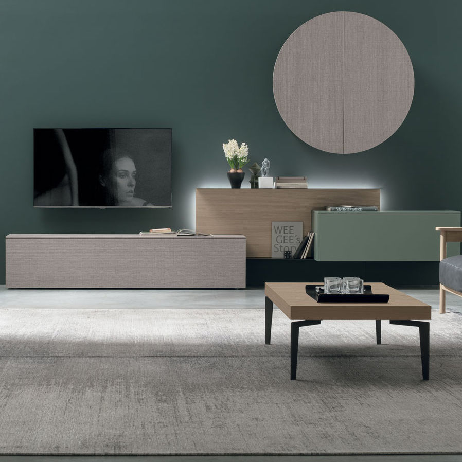 Móvel de parede contemporâneo para TV - Atlante UNIT_AT118 - TOMASELLA ...