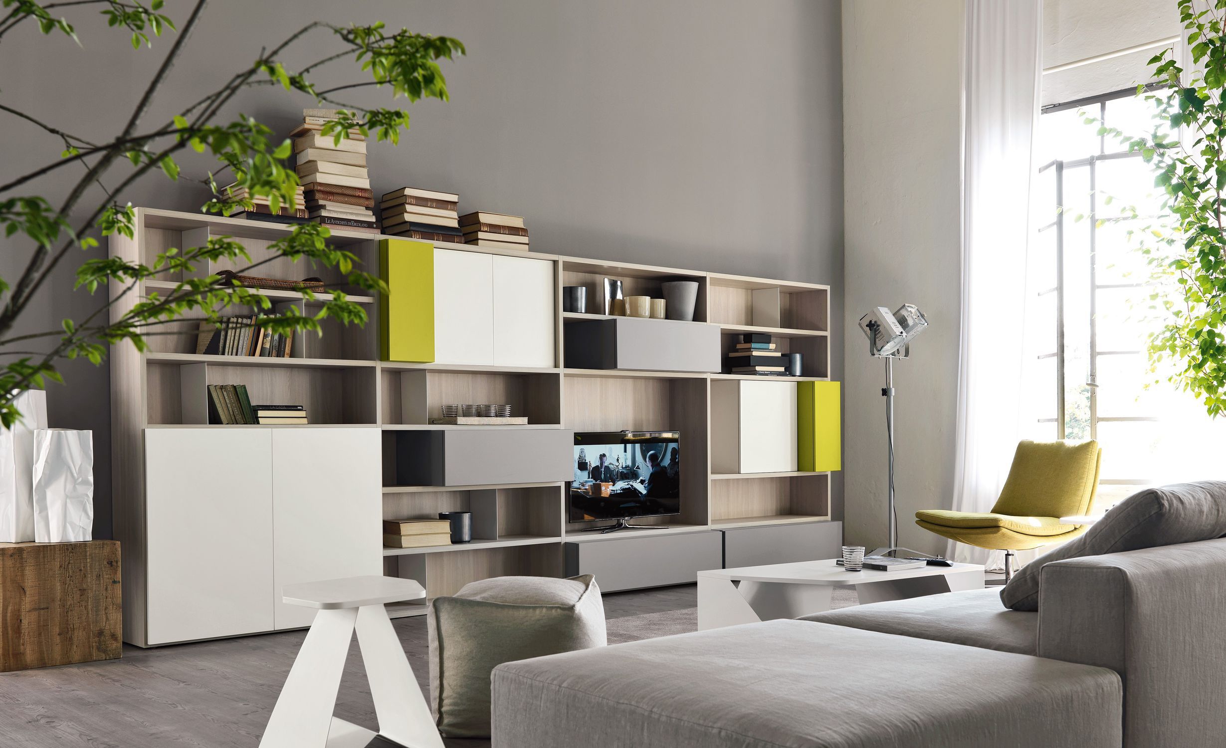 Móvel de parede contemporâneo para TV - CITYLIFE 16 - Doimo Cityline ...