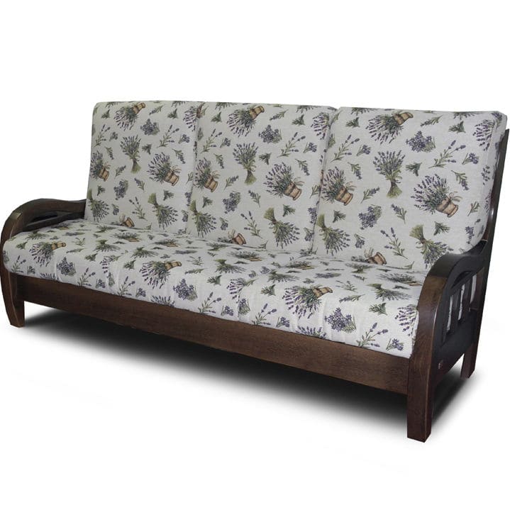 Sofá clássico - ST. JOHN - Nieri - multicores / em tecido / em madeira