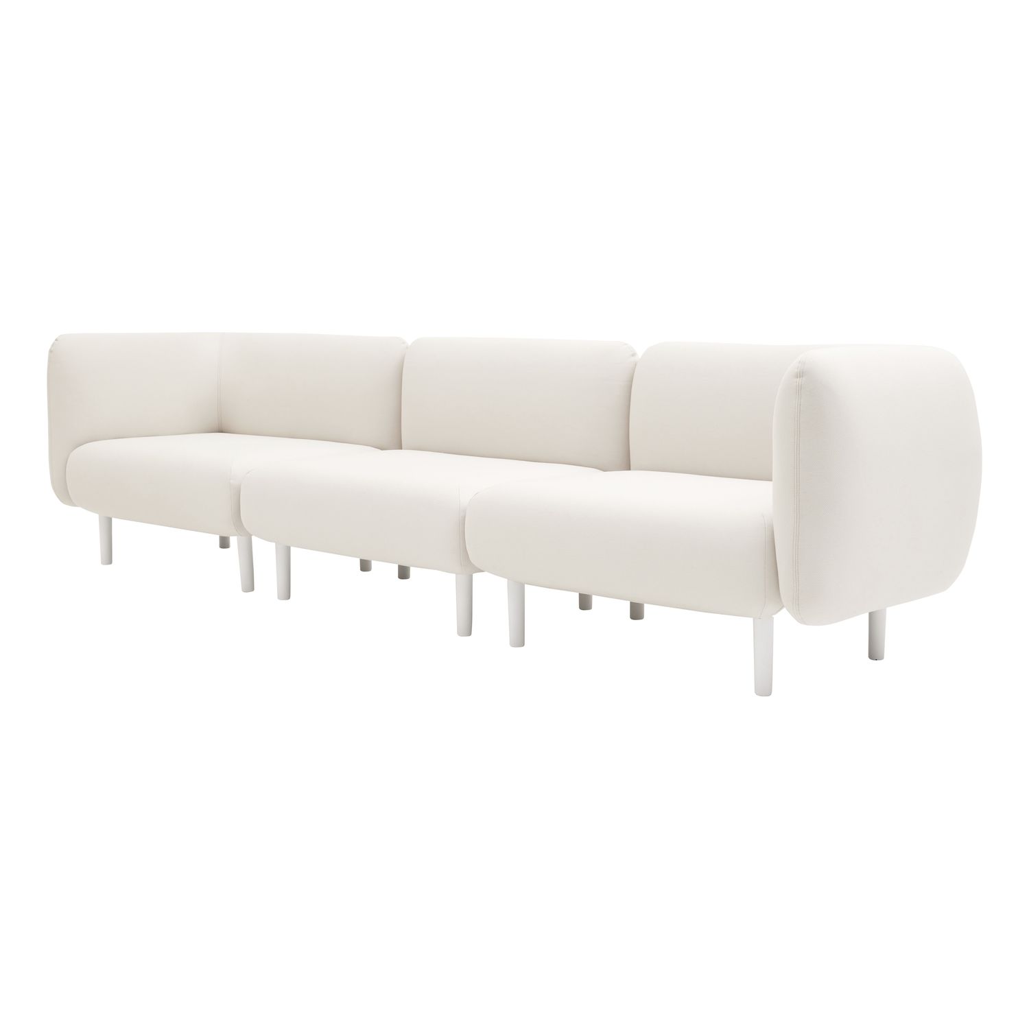 Sofá modular - ELLE - SOFTLINE - contemporâneo / em tecido / com capa ...