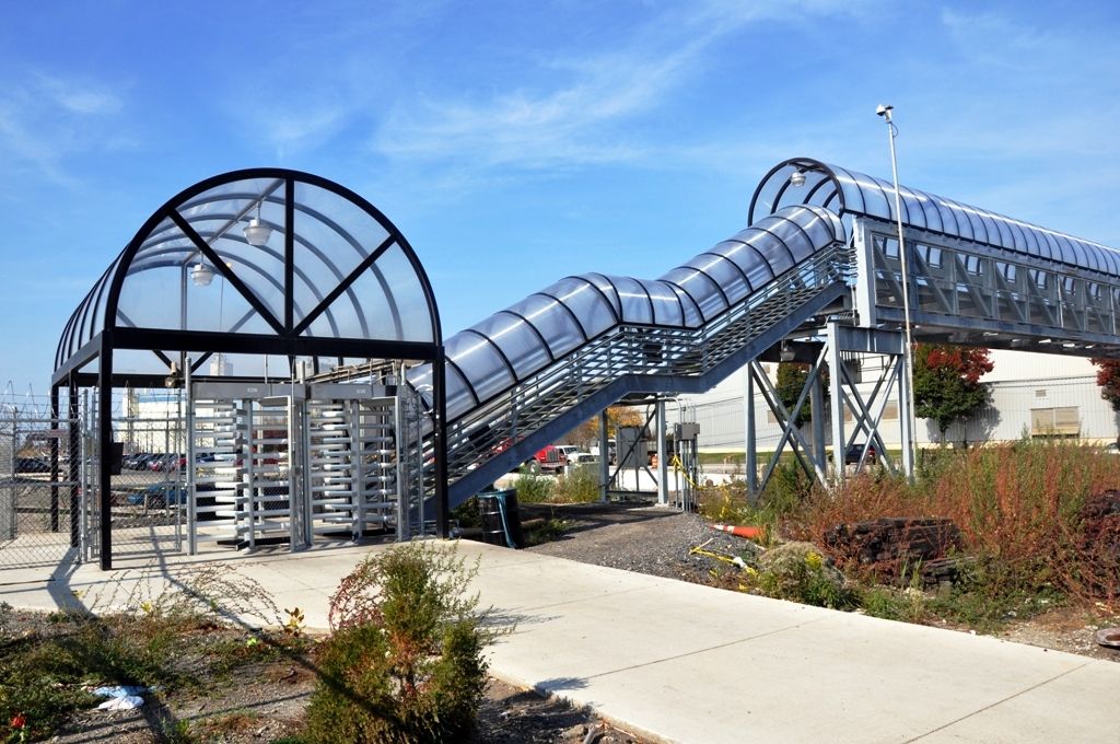 Cobertura para escada externa - Duo-Gard - em alumínio / em ...