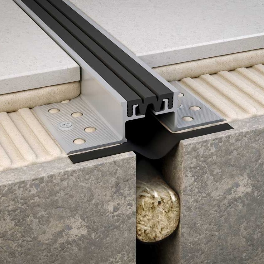 Junta de dilatação em alumínio - Novojunta® Pro Aluminio PLUS - EMAC ...