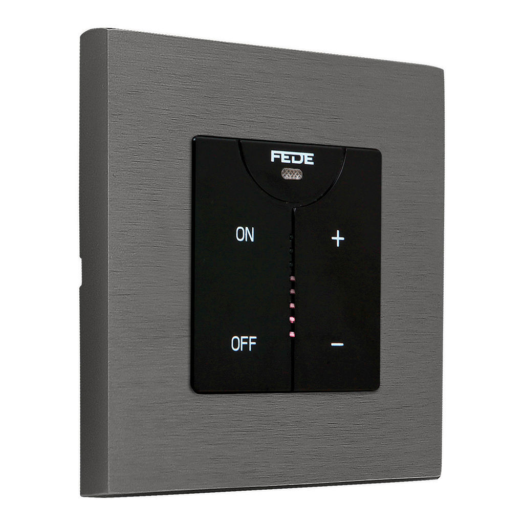 Interruptor dimmer Touch - FEDE Switch & Light - de embutir / metálico ...