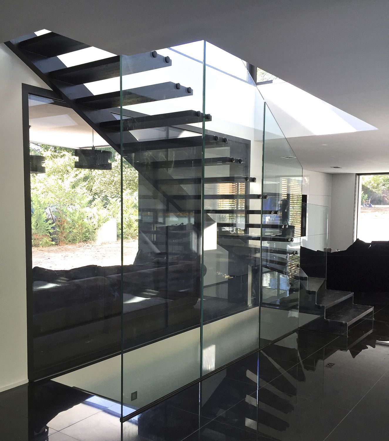 Escada em L - SKYSTEP - Trescalini - com degraus em carvalho / com ...