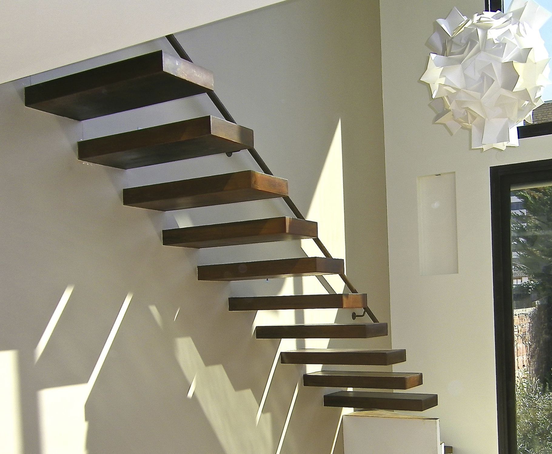 Escada reta - AERO ACIER CORTEN - Trescalini - com degraus em metal ...