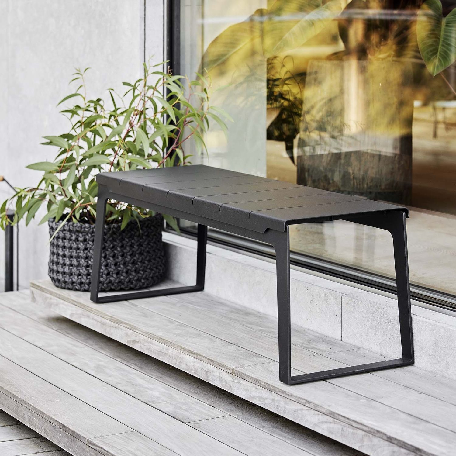 Banco de jardim contemporâneo - COPENHAGEN : 11520 - Cane-line A/S - em ...