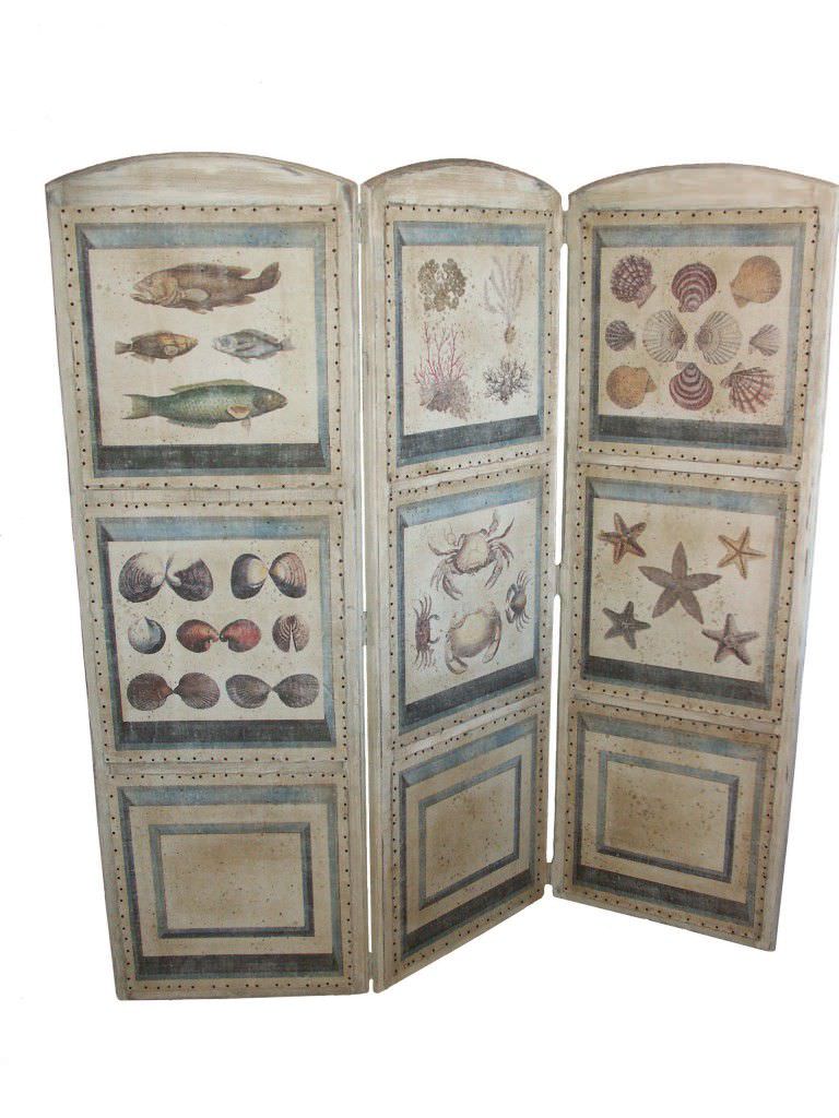 Biombo clássico - CURIOSITES - PROVENCE & FILS - em madeira