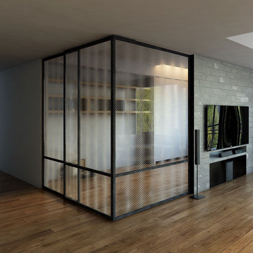 Painel de vidro laminado - CHILLGLASS™ - Aag-glass - decorado ...